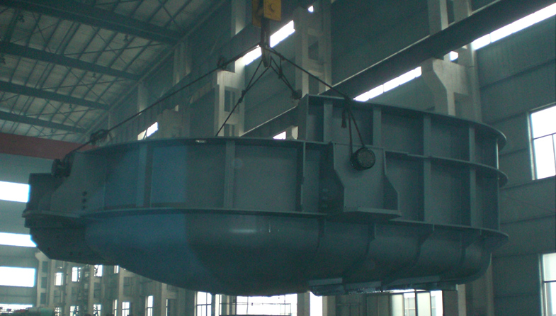 EAF upper & water-cooled lower shell factory- CHNZBTECH