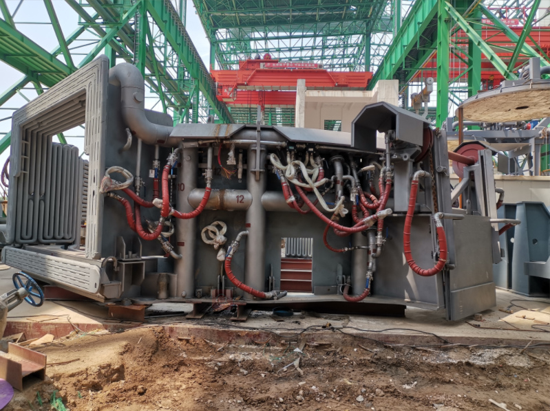 EAF upper & water-cooled lower shell factory- CHNZBTECH